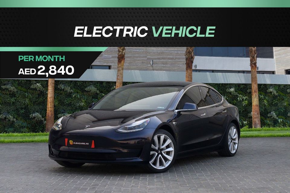 Used Tesla Model 3 Long Range | 2,840 P.M | 0% Downpayment | Agency ...