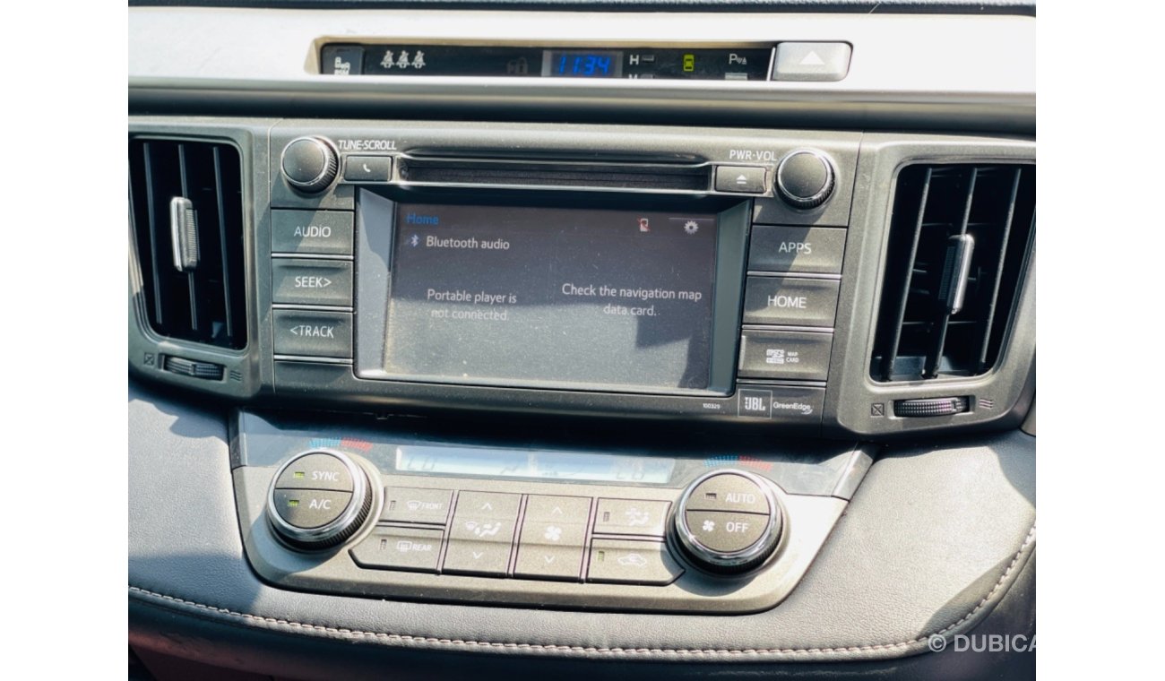 Used Toyota RAV4 with sunroof leather electric seat push start button ...