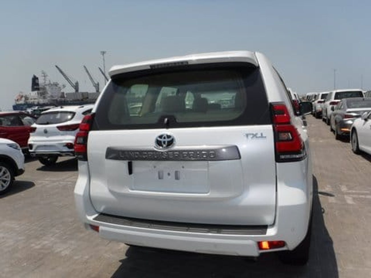 New Toyota Prado 2.7L Pet TX-L - Floor- 22YM-S/R-02AB - 87L - Wht_Beig (For Export Only) 2022 ...