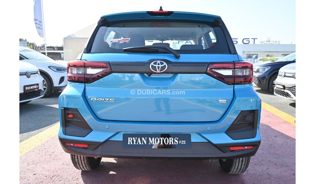 New Toyota RAIZE 1.2L Petrol, SUV, FWD, 5 Doors Color Blue Model 2023 ...