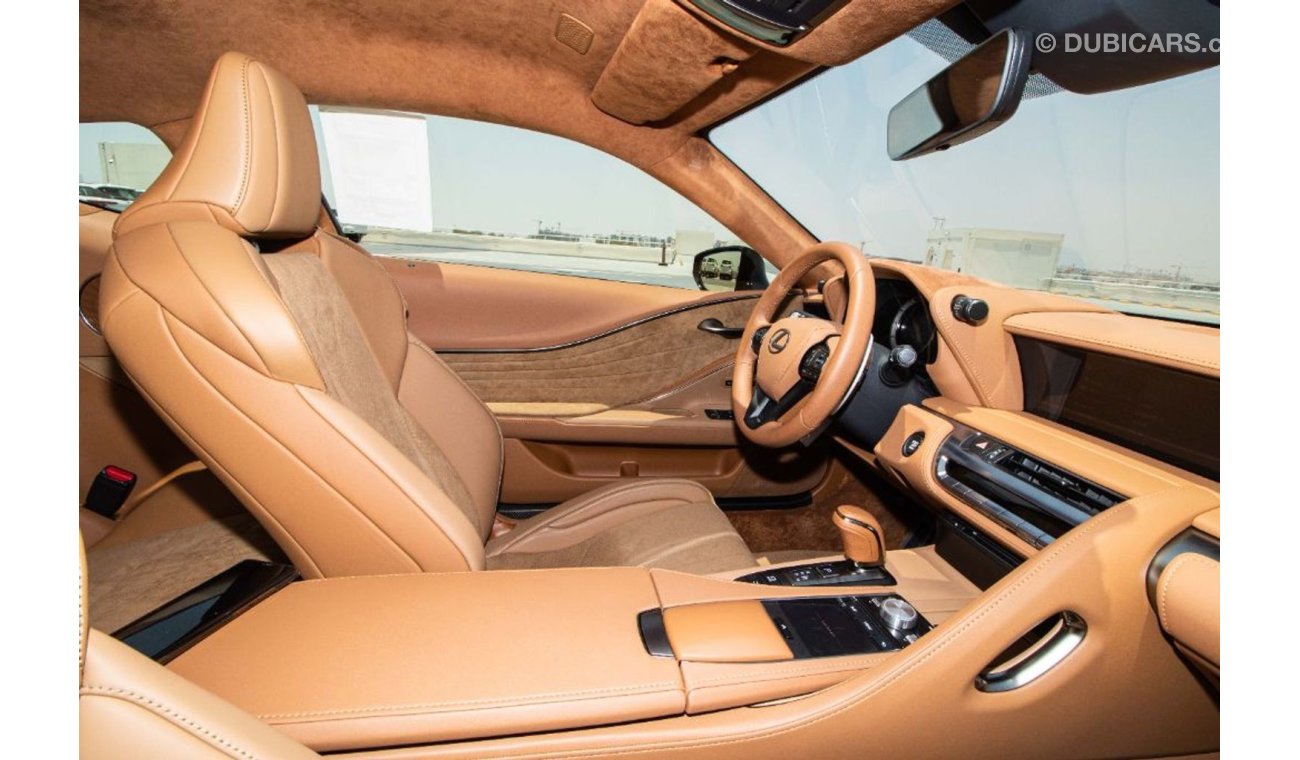 New Lexus LC500 5.0L V8 with Alcantara Leather Seats, Adaptive Radar ...
