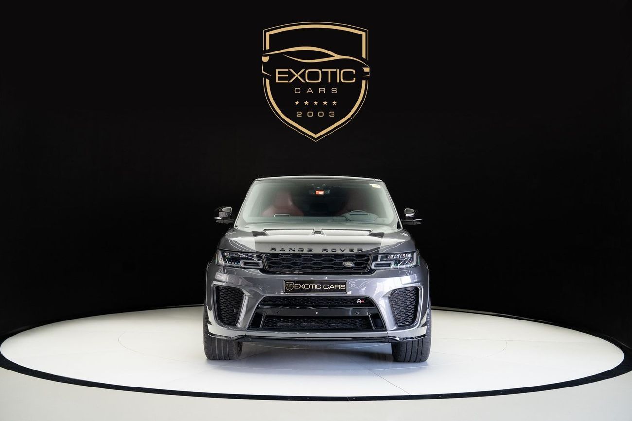 Used Land Rover Range Rover Sport SVR 5.0L (550 HP) 2018 for sale in ...