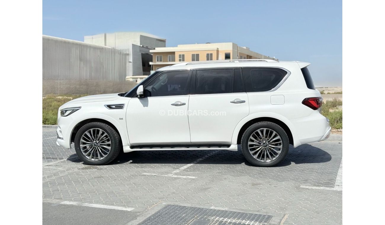 مستعملة إنفينيتي QX80 2018 INFINITY QX80 Luxury Full-Option V8 5.6L Twin Turbo 7 Seater A/T 4WD ...