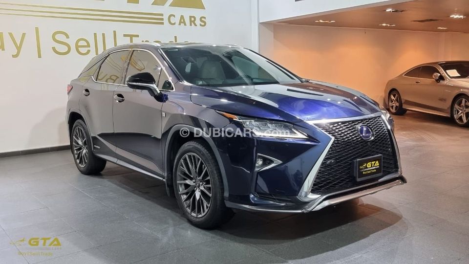 Used Lexus RX450h 2017 Lexus RX-450 F-Sport Hybrid, Lexus Warranty ...