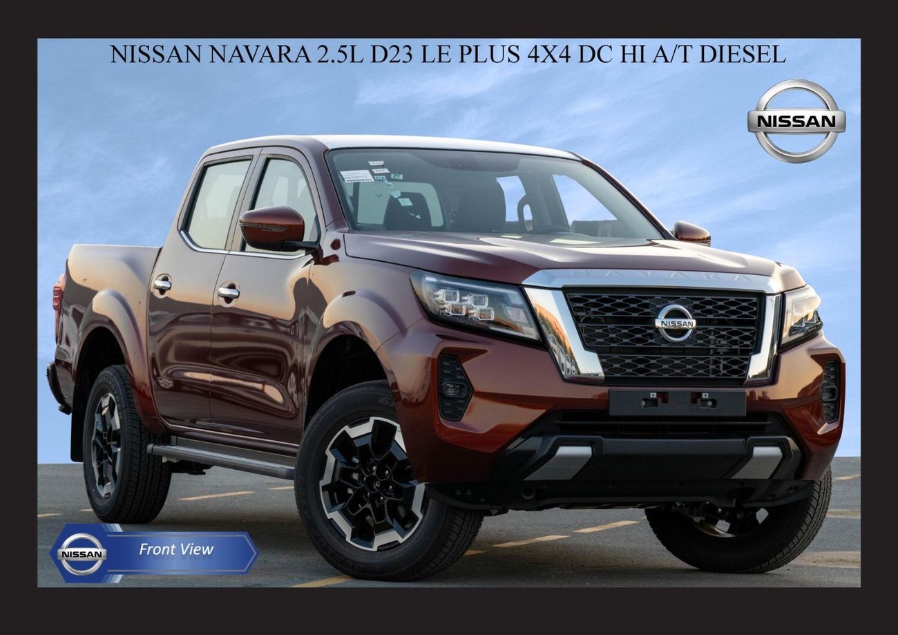 New NISSAN NAVARA 2.5L D23 LE PLUS 4X4 D/C HI A/T DSL (export only ...