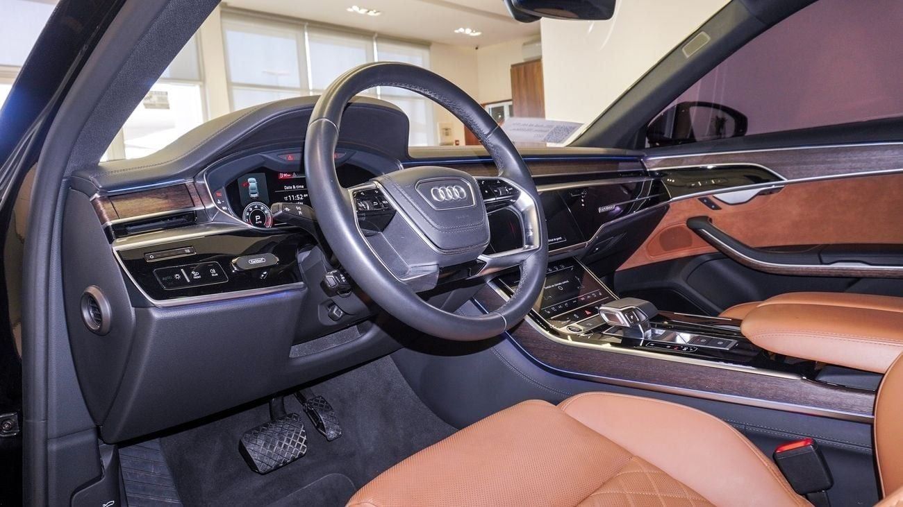 Used Audi A8 L 55 TFSI quattro 3.0L (335 HP) 2021 for sale in Dubai ...