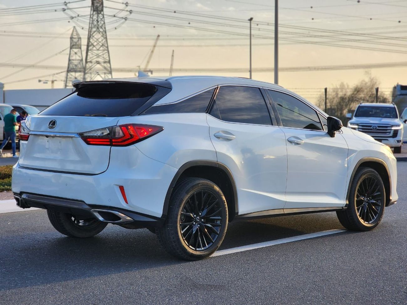 Used LEXUS RX350 WHITE 2018 REJISTER UAE 2018 for sale in Dubai - 712841