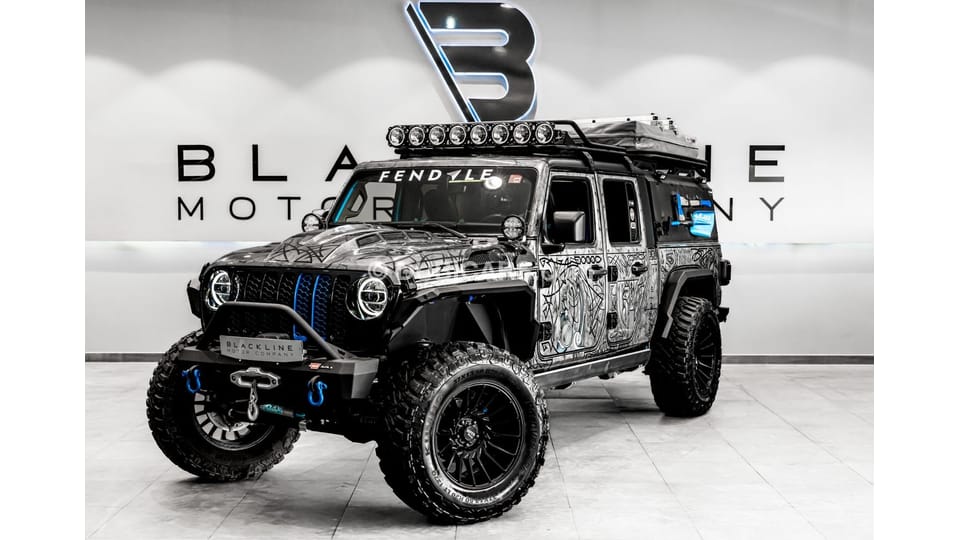 Used 2021 Jeep Gladiator (ironside), Fully Modified, Huge Extras List ...