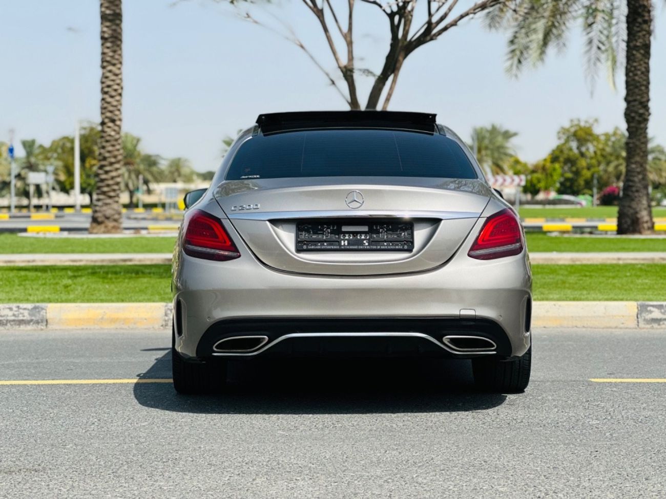 Used Mercedes-Benz C200 AMG Pack MERCEDES C200 MODEL 2019 GCC SPACE ...