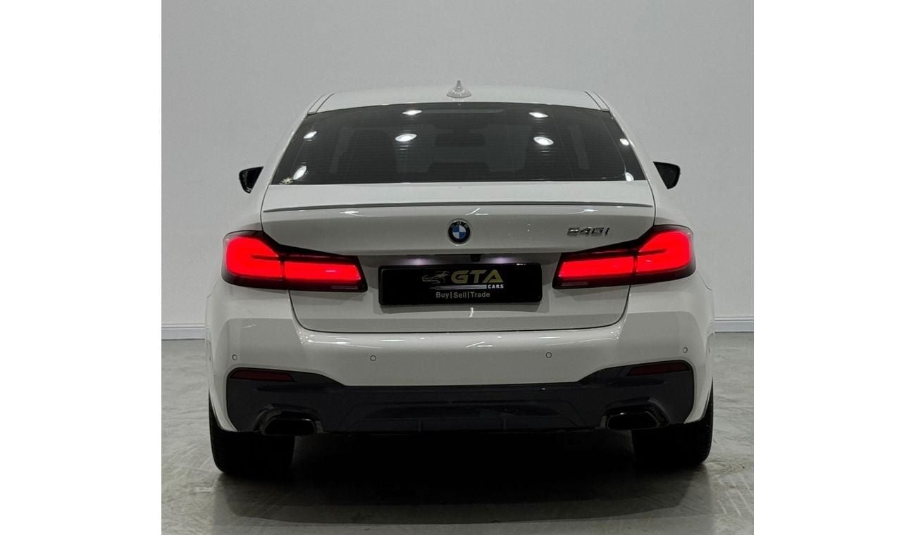Used M Sport 3.0L 2021 BMW 540i M-Sport, Feb 2026 BMW Warranty + Service Pack, Low Kms, GCC 2021 ...