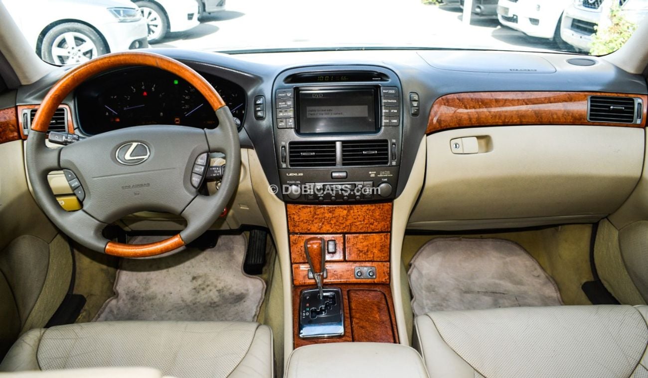 Used Lexus LS 430 Imported 1/2 Ultra 2006 model, white color, leather ...