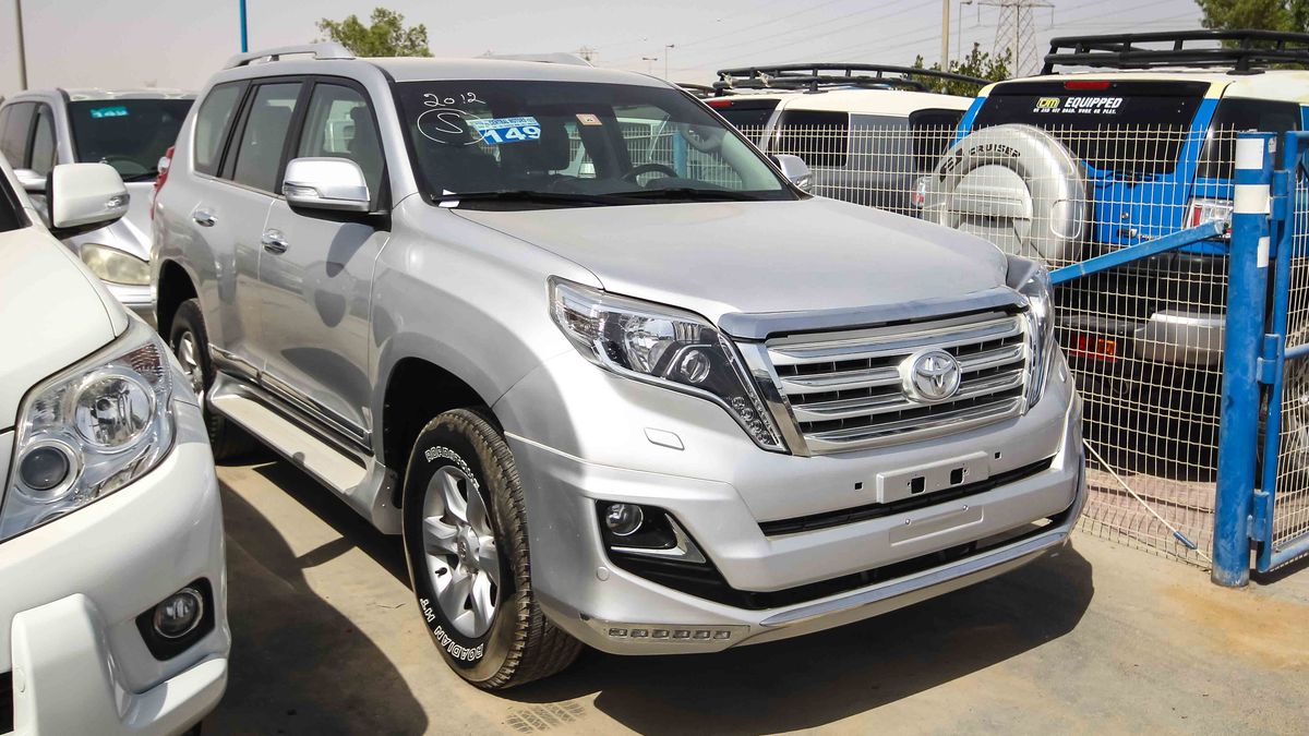 Toyota Prado facelifted to new shape with all accessories for export ...