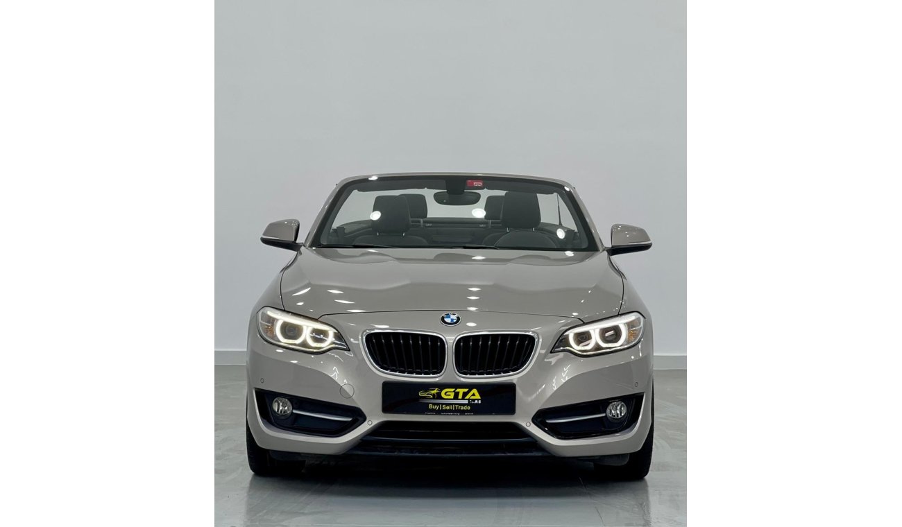 Used 2017 BMW 220i Sport Convertible, Full Service History, Warranty, GCC 2017 for sale in Dubai ...