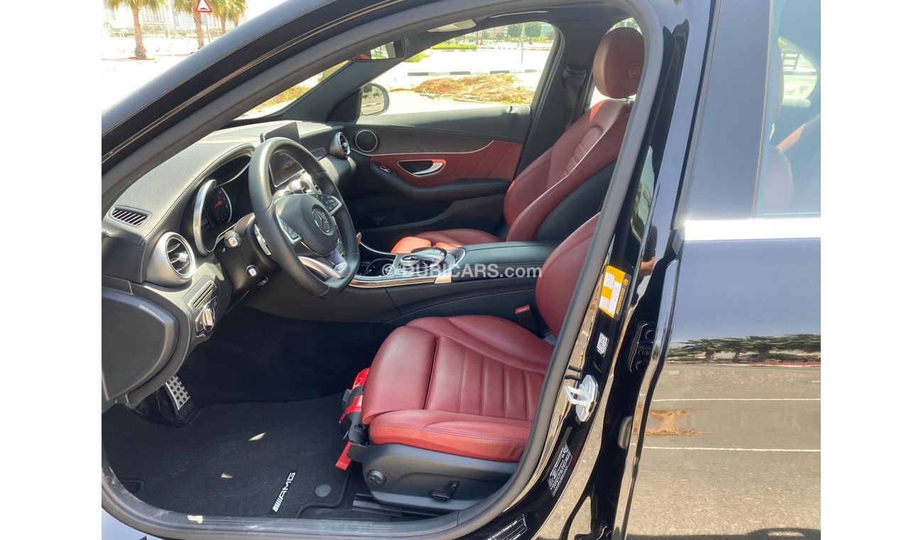 Used Mercedes-Benz C200 AMG Pack Mercedes C 200 AMG Panoramic 2016 GCC ...
