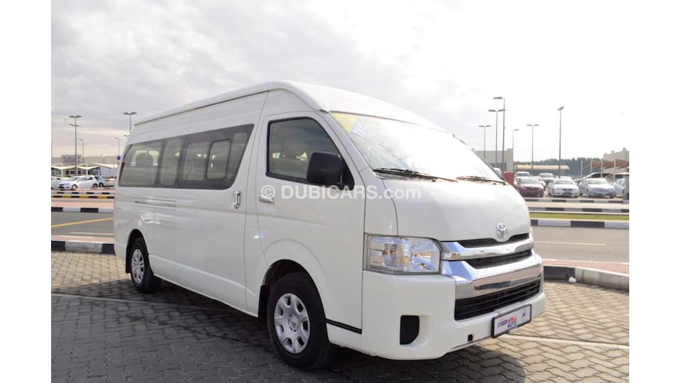 Used Toyota Hiace GL HI ROOF 15 SEATER PASSENGER BUS GCC SPECS 2015 for ...