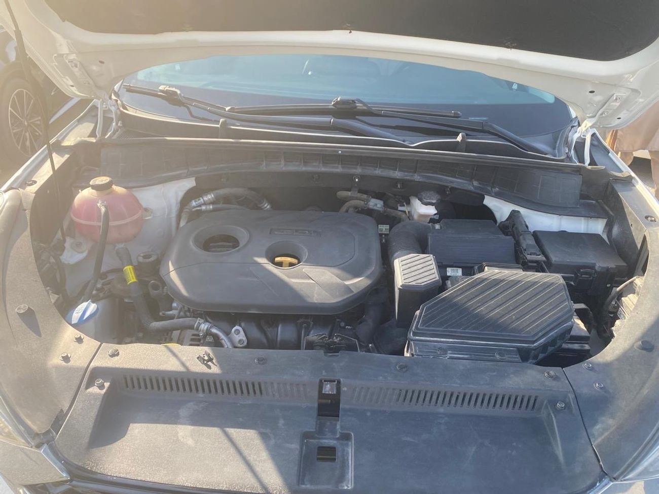 Used 2.0L Hyundai Tucson 2020 with a 2.0 4wd engine, a lane sensor, an ...