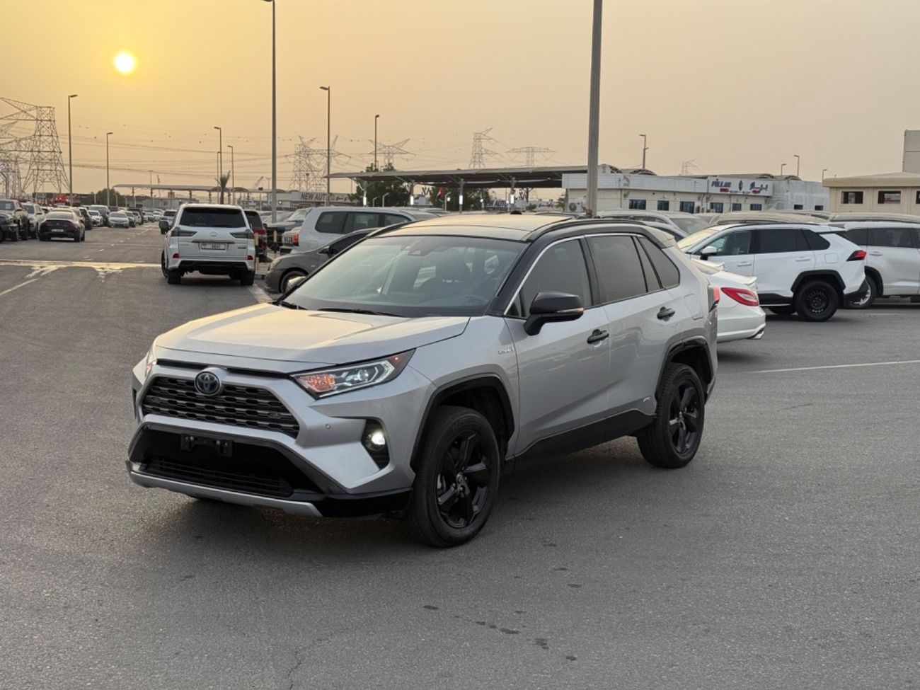 Used Toyota RAV4 2022 XSE HYBRID PANORAMA 360 CAMERAS VIP CAR US SPEC ...