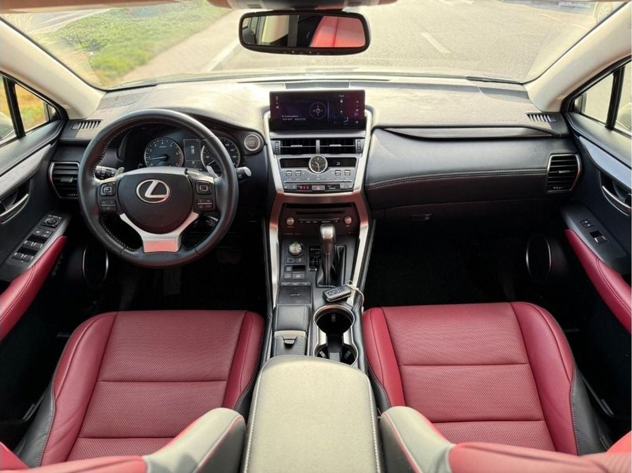 Used Lexus NX300 Premium Red interior, Sunroof 2021 for sale in Dubai - 825326