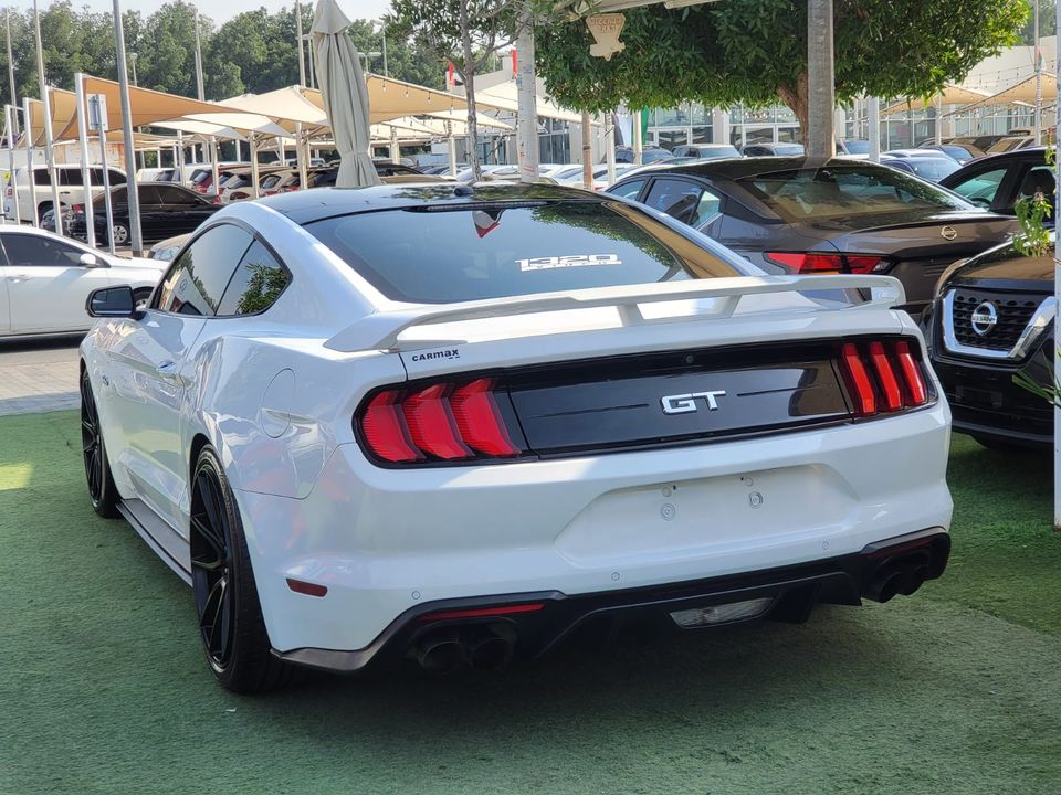 Used BOOK YOUR DREAM CAR Ford Mustang GT 2019 White 5.0L Roush body kit HRE Ring 2019 for sale ...