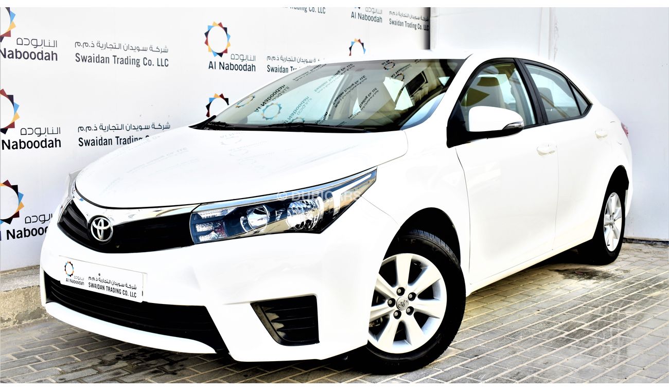 Used Toyota Corolla 2.0L SE 2016 GCC SPECS WITH DEALER WARRANTY 2016 ...