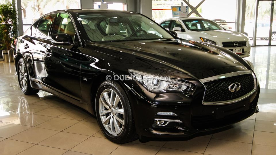 Infiniti Q50 for sale: AED 95,900. Black, 2016