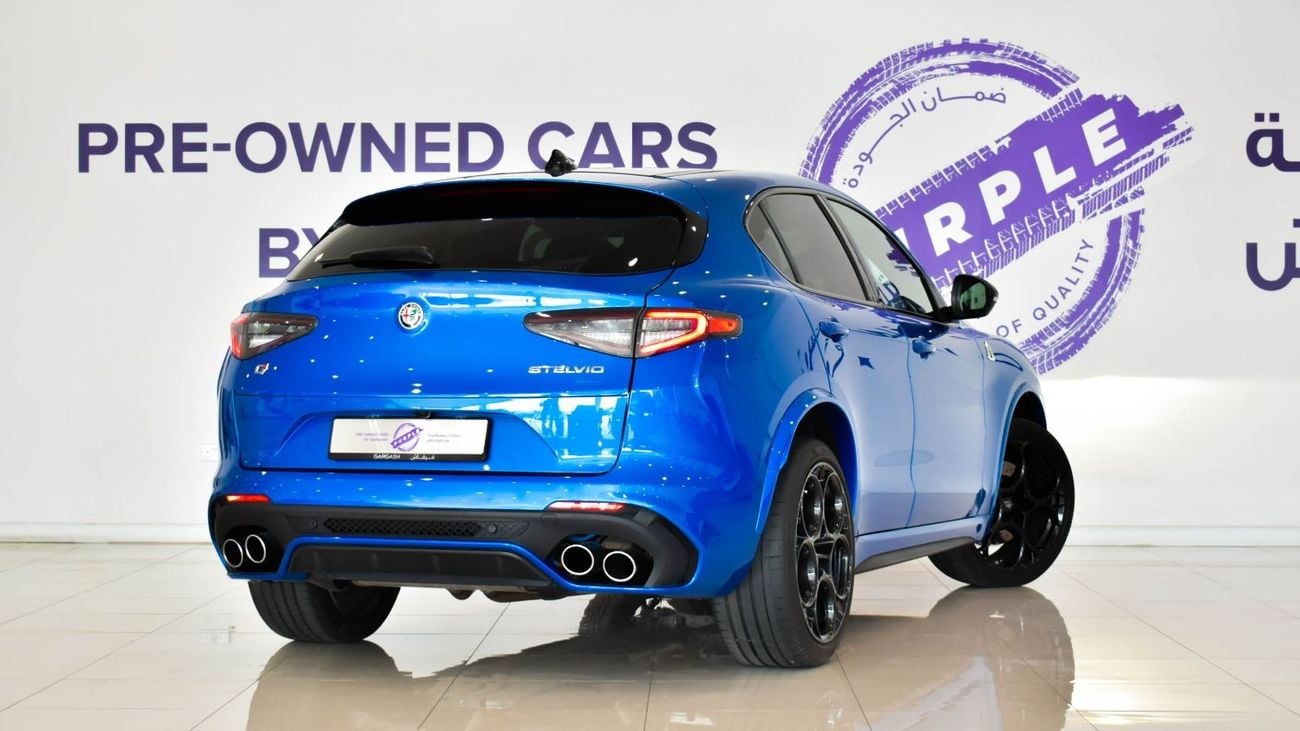 Used Alfa Romeo Stelvio Quadrifoglio | GCC | 2023 | PRE-OWNED BY ...