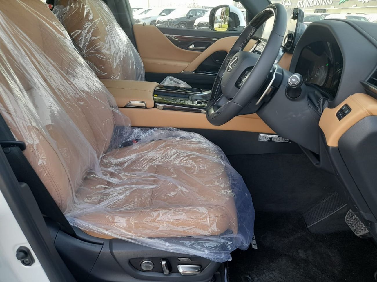 جديدة لكزس LX 600 RHD BRAND NEW 7 SEATER WHITE WITH TAN FULL OPTIONS ...