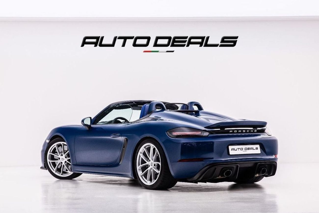 Used Porsche 718 Spyder | GCC | Low Mileage | Well Maintained | Perfect ...