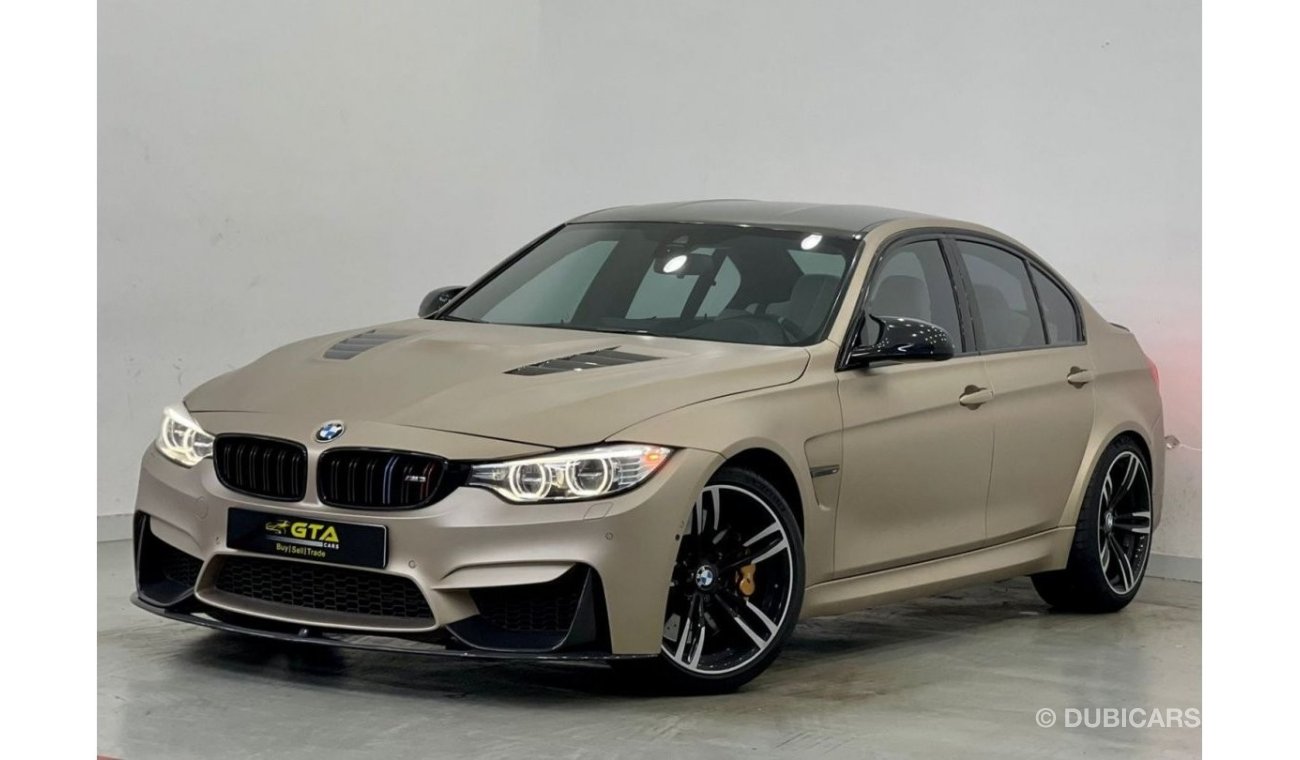 Used Std 2015 BMW M3, Full Service History, Warranty, Service Contract ...