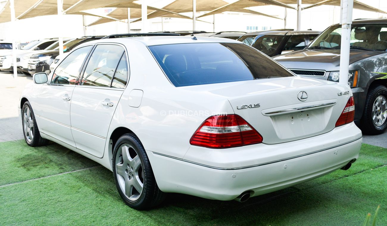 Used Lexus LS 430 Imported 1/2 Ultra 2006 model, white color, leather ...