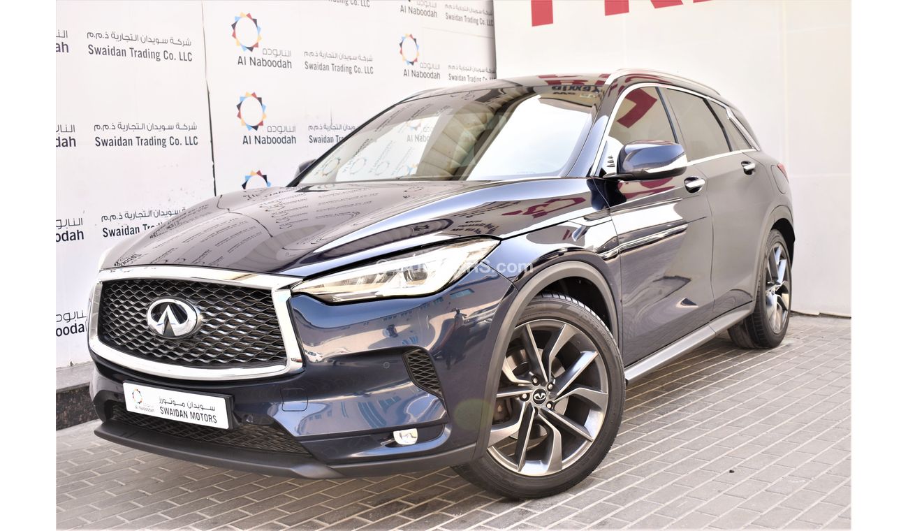 Used Infiniti QX50 AED 2079 PM | 2.0L TC LUXURY AWD GCC DEALER WARRANTY ...