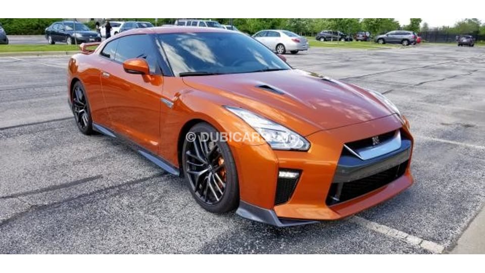 Nissan GT-R for sale: AED 200,000. Orange, 2018