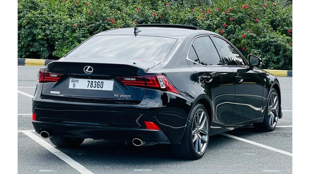 Used Lexus IS 200 F Sport American 2016 for sale in Sharjah - 716209