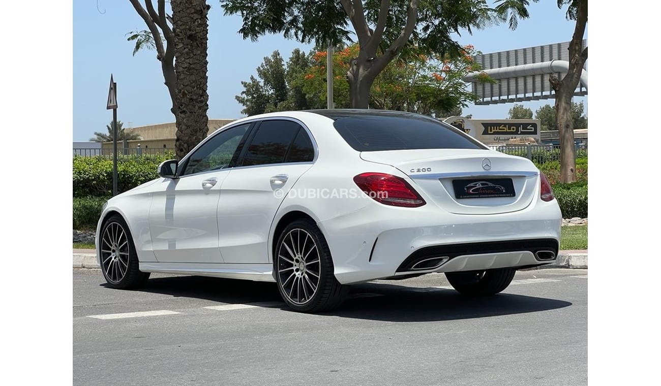 Used Mercedes-Benz C200 MERCEDES BENZ C200 2015 GCC PANORAMIC SUNROOF ...