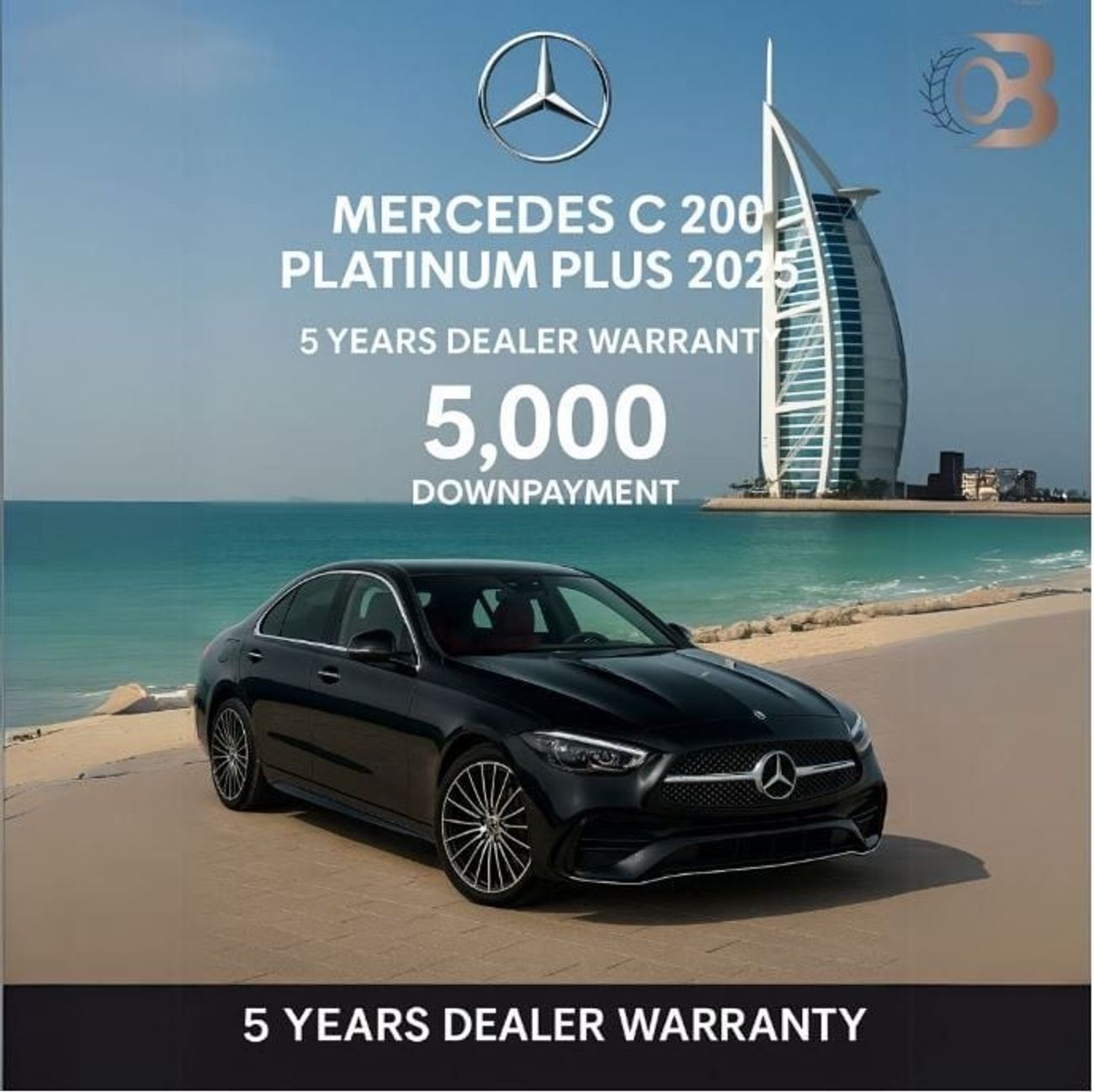 New Mercedes-Benz C 200 Mercedes C200 premium plus 2025 - Warranty 5 ...