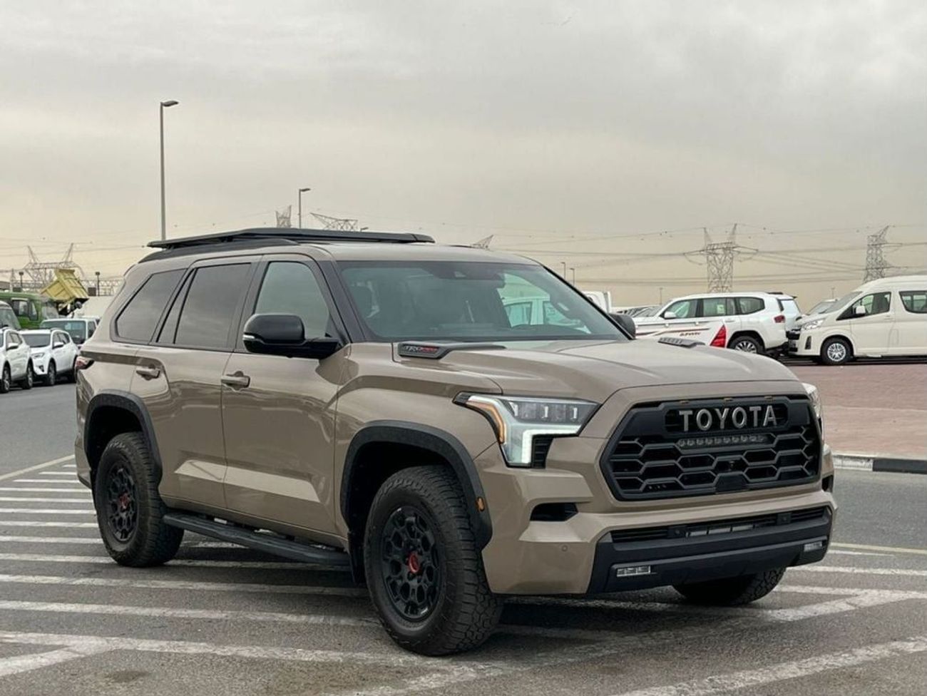 جديدة تويوتا سيكويا TOYOTA SEQUOIA TRD PRO 3.5L HYBRID 2025 2025 للبيع في دبي - 827476