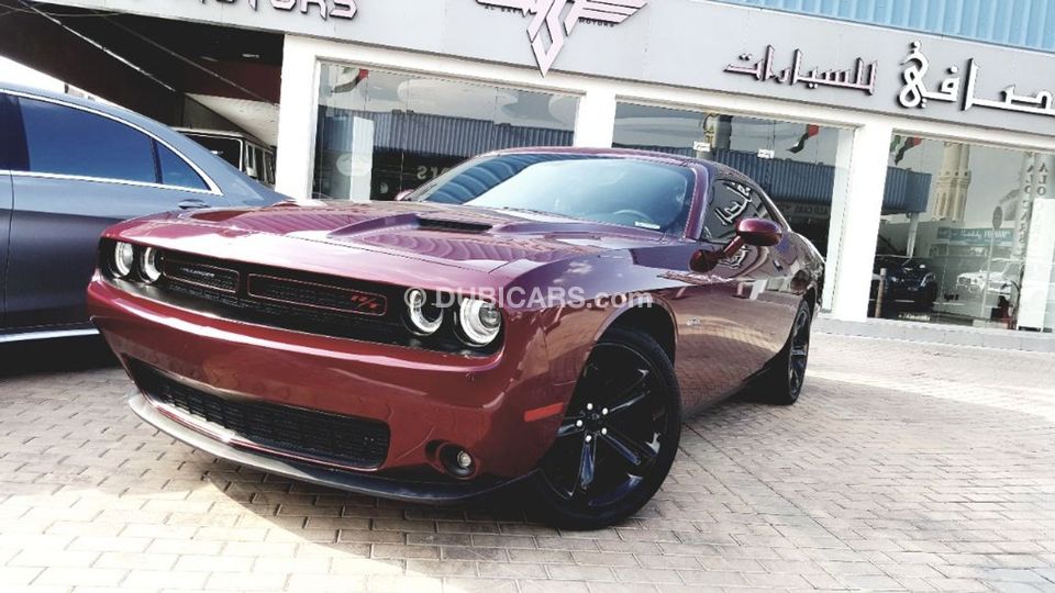 Dodge Challenger R/T HEMI 5.7L - 2018 - RED WINE COLOR - UNDER WARRANTY ...