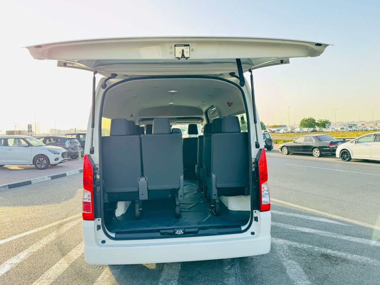 New Toyota Hiace Van 3.5L petrol A/T F/O WHITE COLOR 2025 for sale in ...