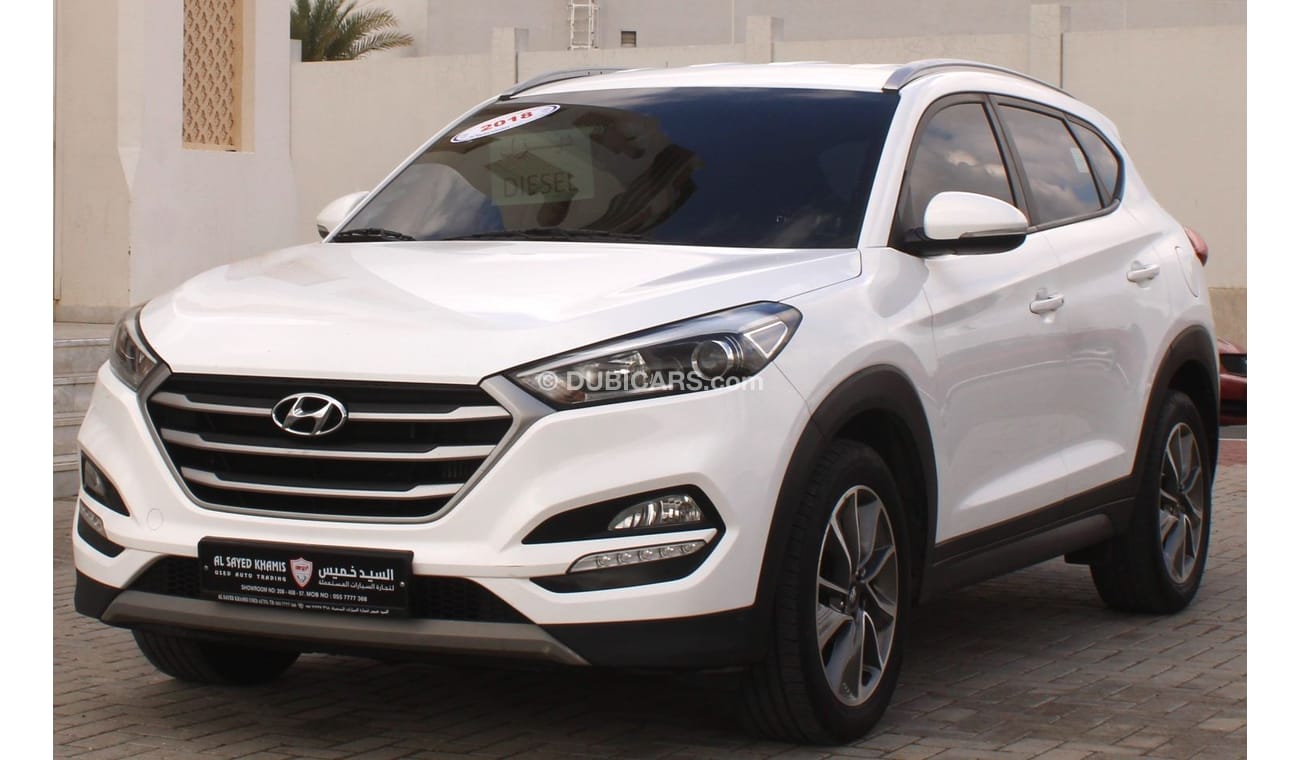 Used GLS Hyundai Tucson 2018, diesel, imported from Korea, customs ...