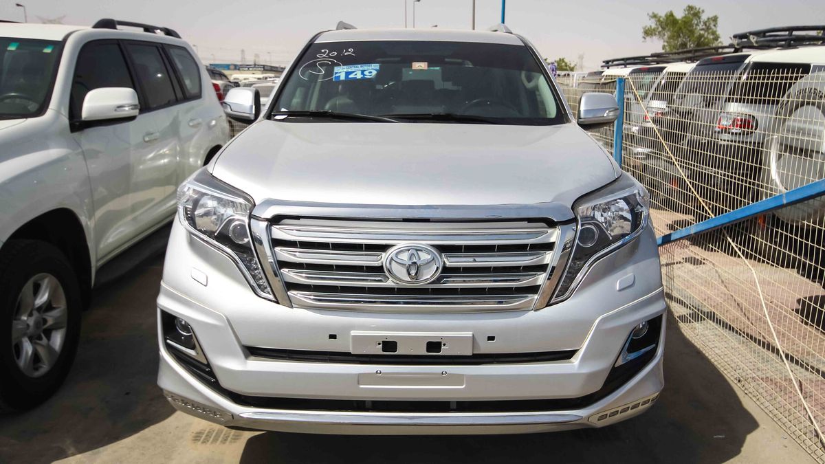 Toyota Prado facelifted to new shape with all accessories for export ...