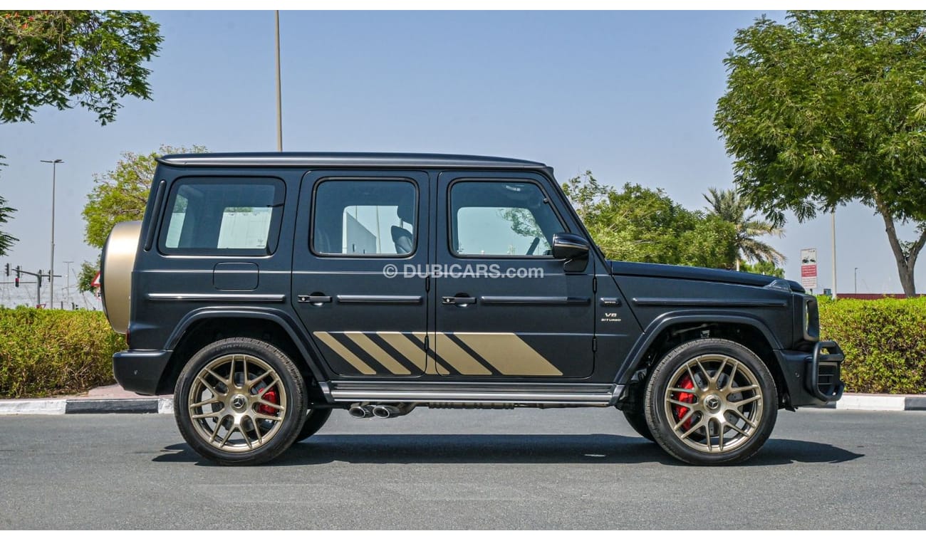 New Mercedes-Benz G 63 AMG Mercedes G63 |Night Black Magno |Gold ...