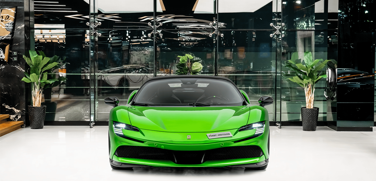 Used Ferrari SF90 Stradale 4.0L V8 Twin-Turbocharged Engine + eMotor ...