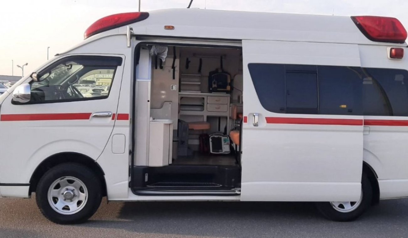 New TOYOTA HIACE OROGINAL JAPANI AMBULANCE 2TR 2.7 CC 2013 MODEL STOCK ...