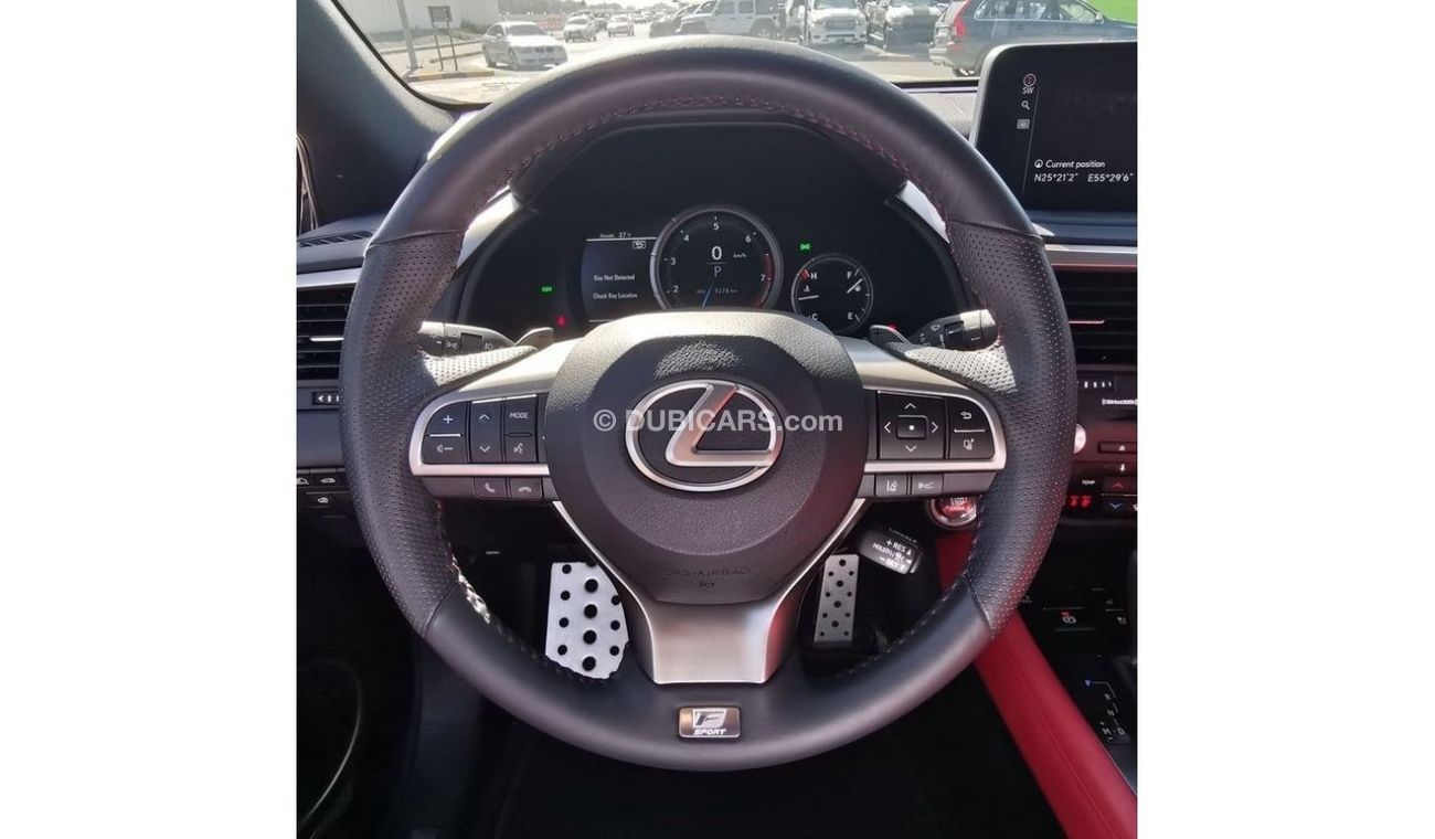 Used Lexus RX350 F-Sport - 2022 - Black 2022 for sale in Sharjah - 697534