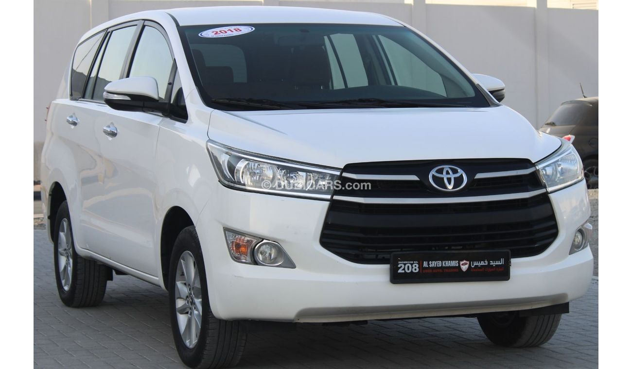 Used SE Toyota Innova 2018 GCC in excellent condition 2018 for sale in ...
