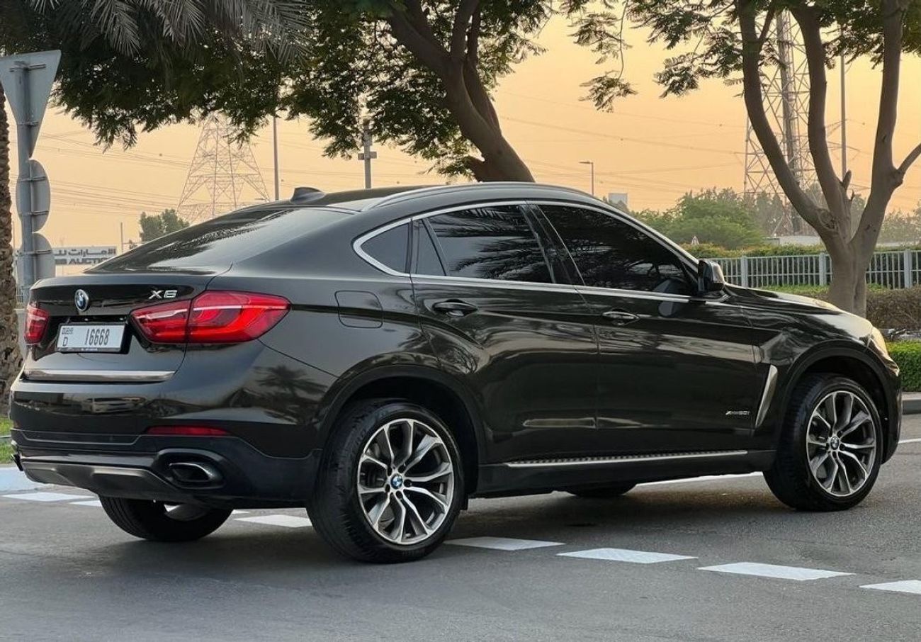 Used 50i Luxury BMW X6 2016 GCC 50i Xdrive FULL OPTIONS ORIGINL PAINT FULL SERVICE HISTORY 2016 ...