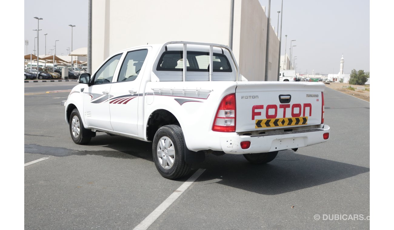 Used Foton Tunland 4X2 DOUBLE CABIN PICK UP TRUCK 2016 for sale in ...