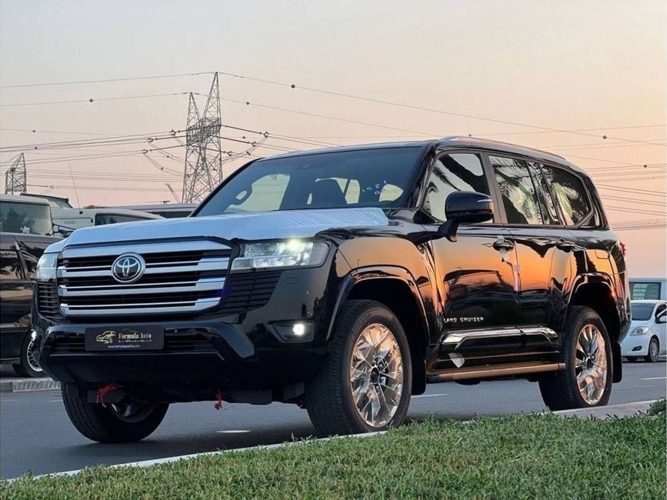 New Toyota Land Cruiser GXR 4.0L // 2024 // MID OPTION WITH RADAR , BLACK INSIDE BLACK ...