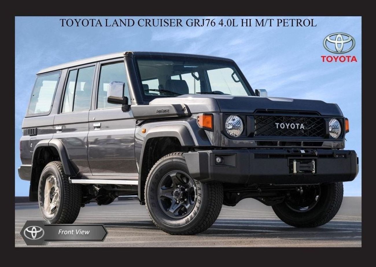 New Toyota Land Cruiser 70 TOYOTA LAND CRUISER GRJ76 4.0L HI MT PTR 2025 Export Only 2025 for ...