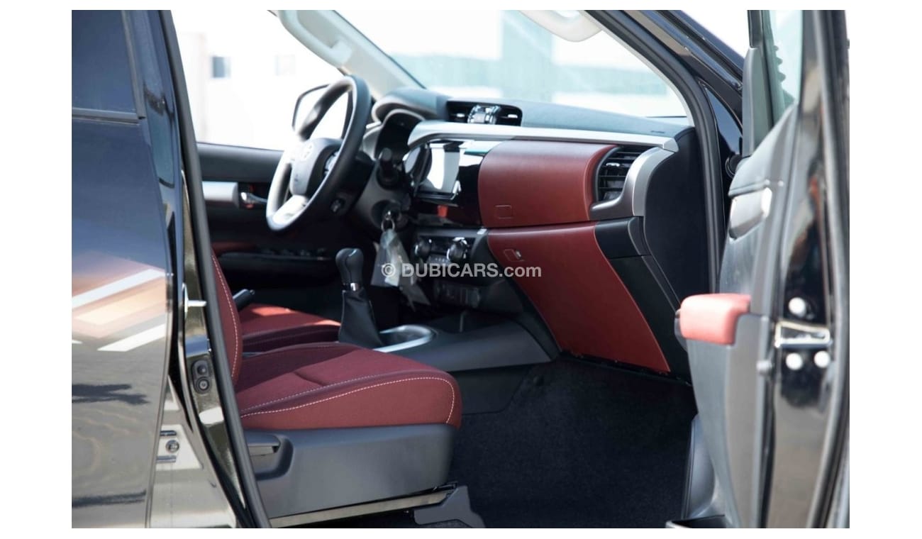 New 2024 Toyota Hilux 4x4 DC 2.8 SR5 - Black inside Maroon | Export ...